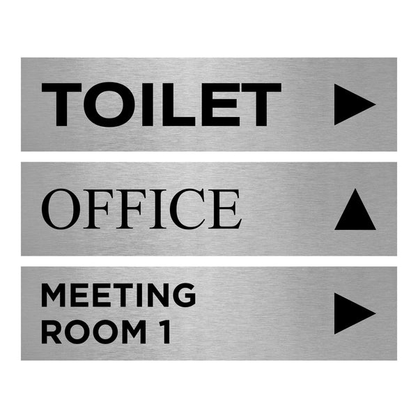 New! Sliding Door Signs with Header Panels – Viro Display