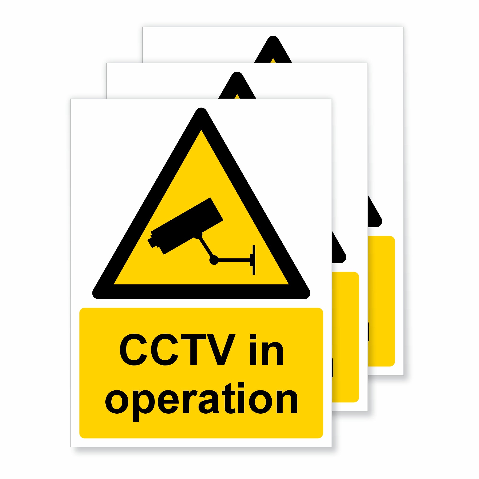 Security & CCTV Signs – Viro Display