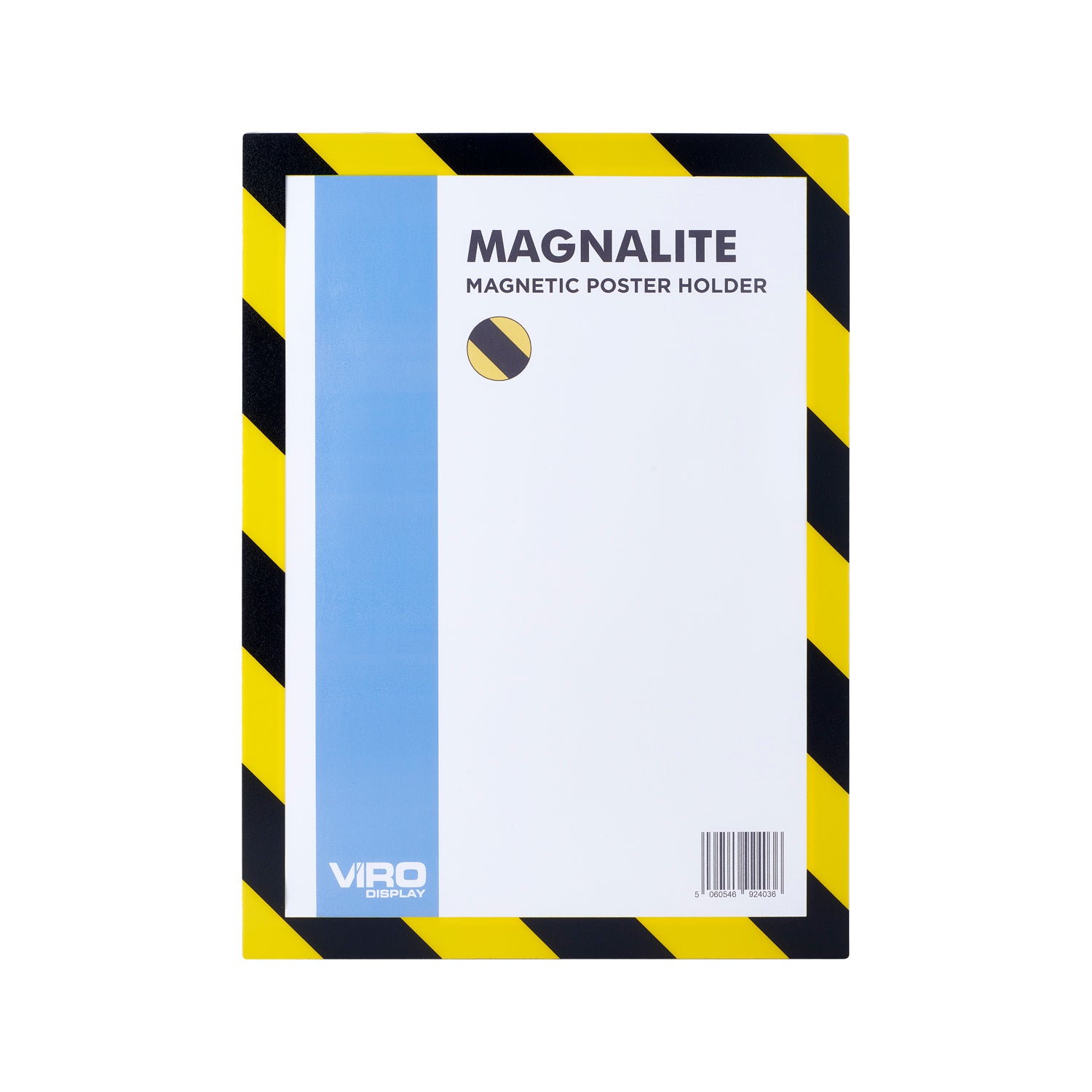 MagnaLite Warning Magnetic Poster Holder | Viro Display UK