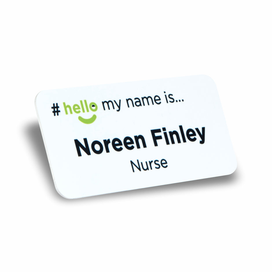 Hello my name is name badges | Viro Display UK