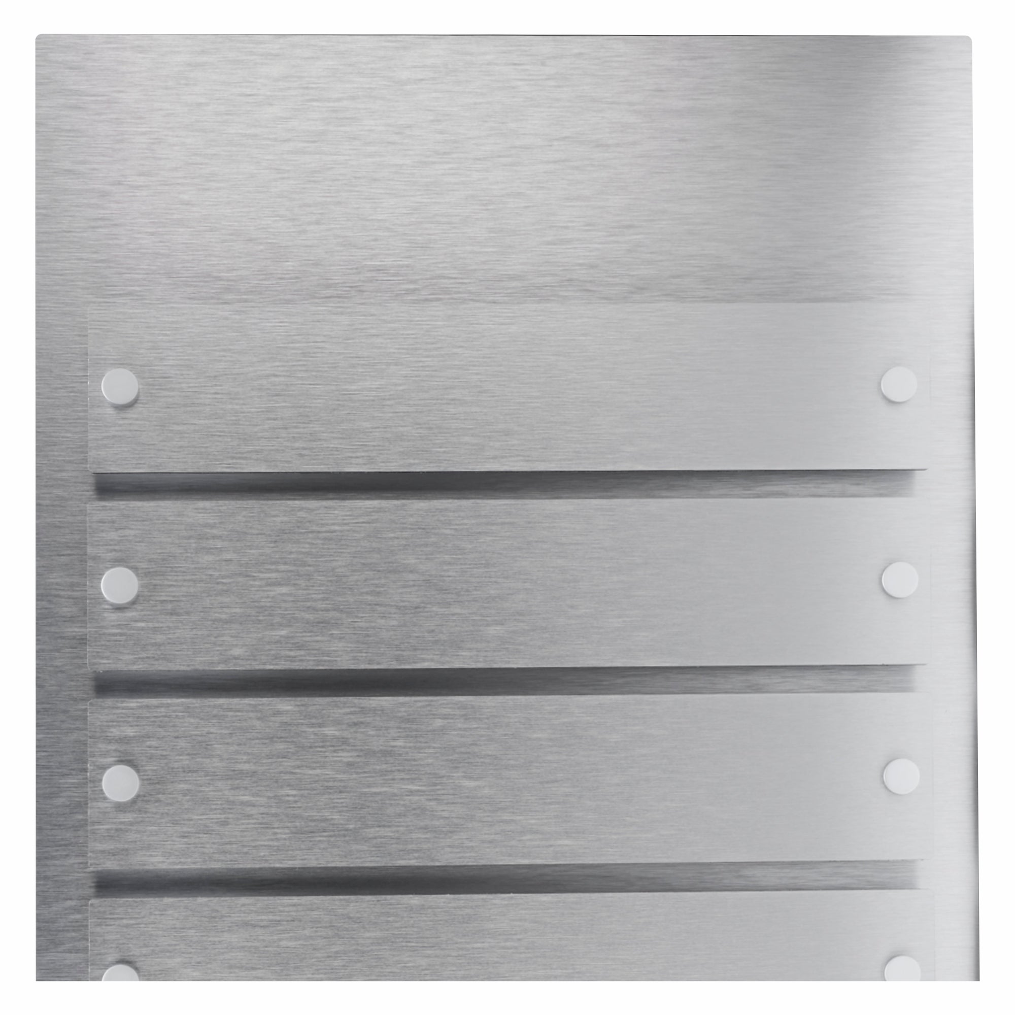 Custom Staff Name Board - Silver Back Panel Silver Inserts | Viro ...