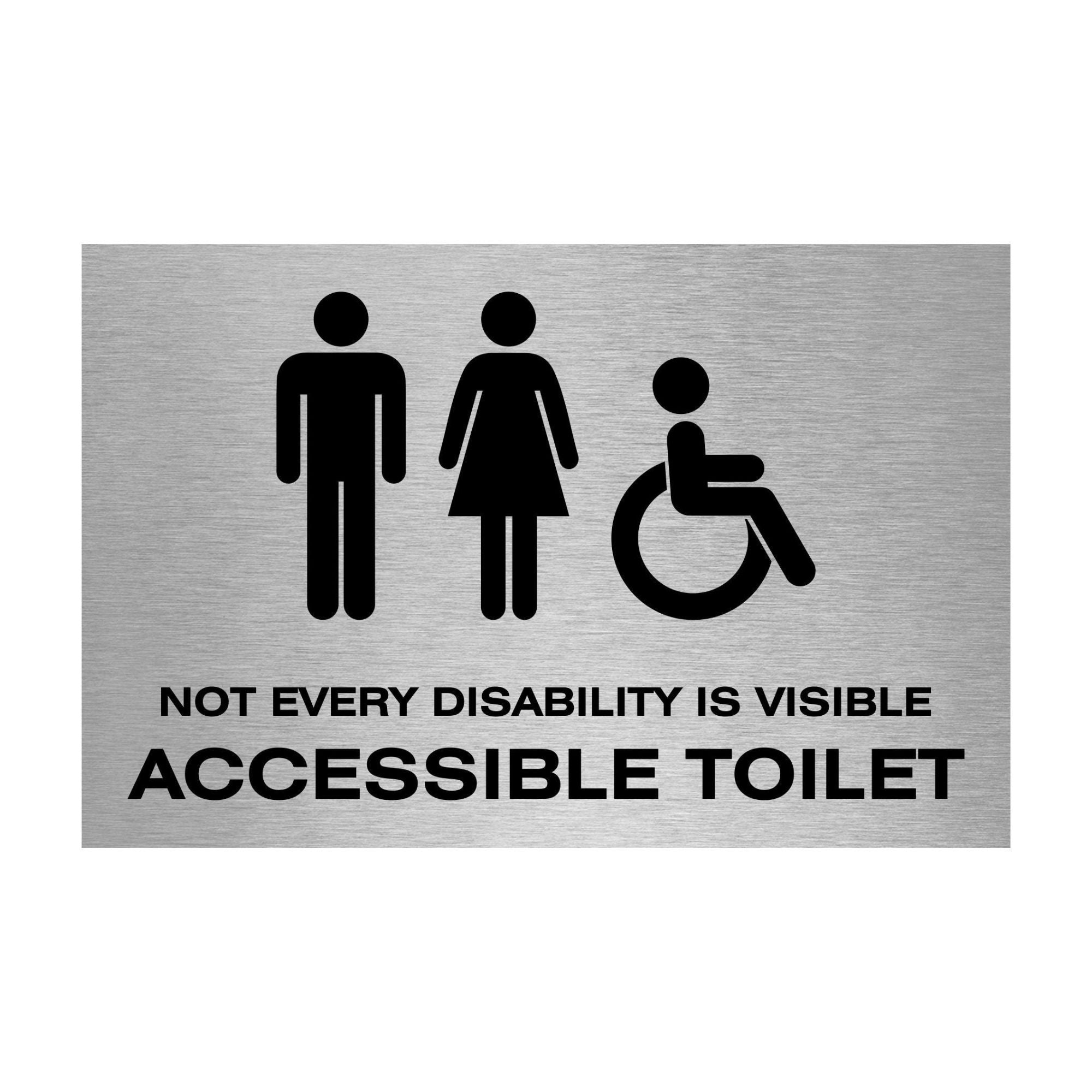 Disabled Toilet Signs and Accessible Toilet Signs | Viro Display UK