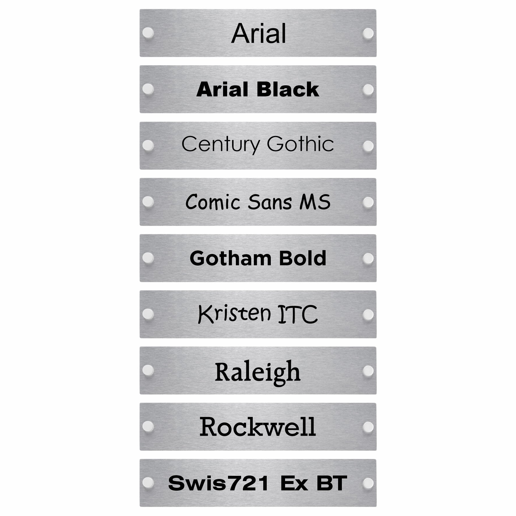 Viro Standoff Aluminium Sign | Viro Display UK