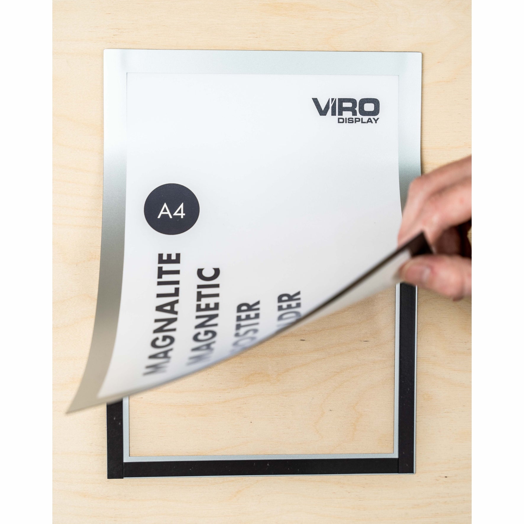MagnaLite Magnetic Poster Holder | Viro Display UK