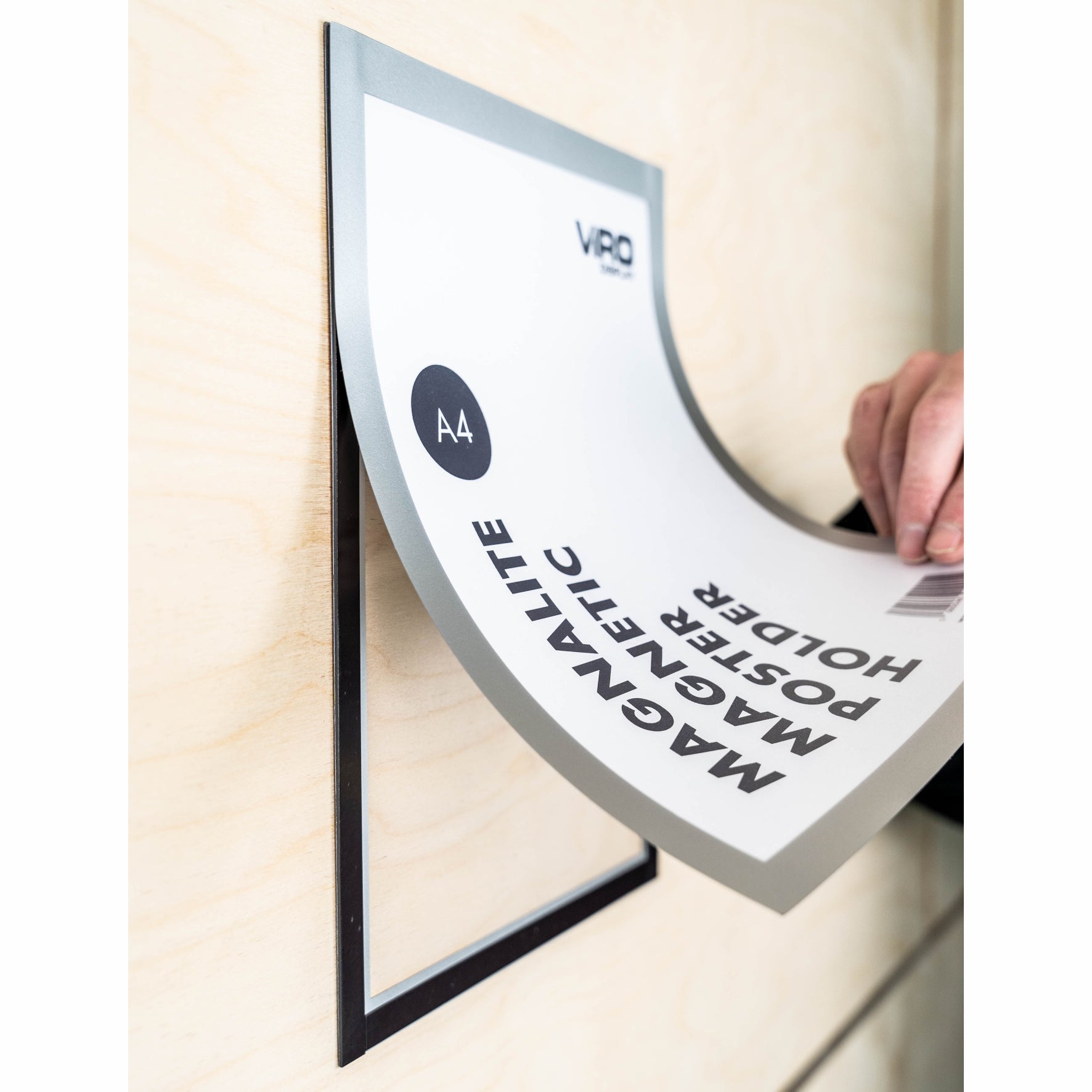 MagnaLite Magnetic Poster Holder | Viro Display UK