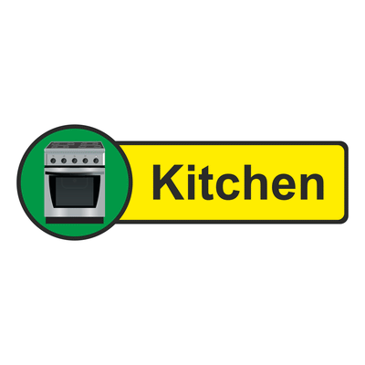Dementia Friendly Kitchen Sign - 400 x 140mm | Viro Display UK