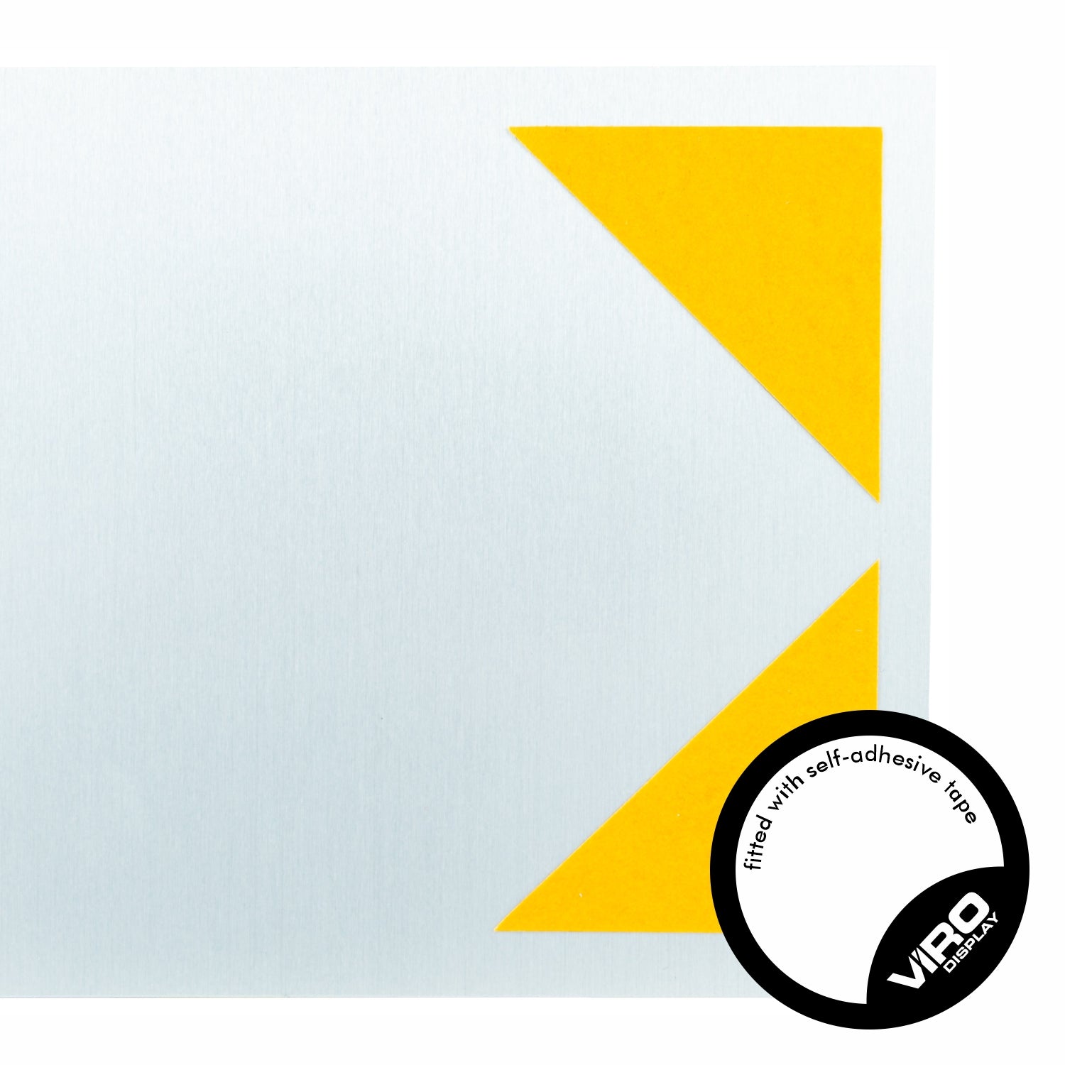 Slimline Aluminium Male & Female Toilet Sign | Viro Display UK