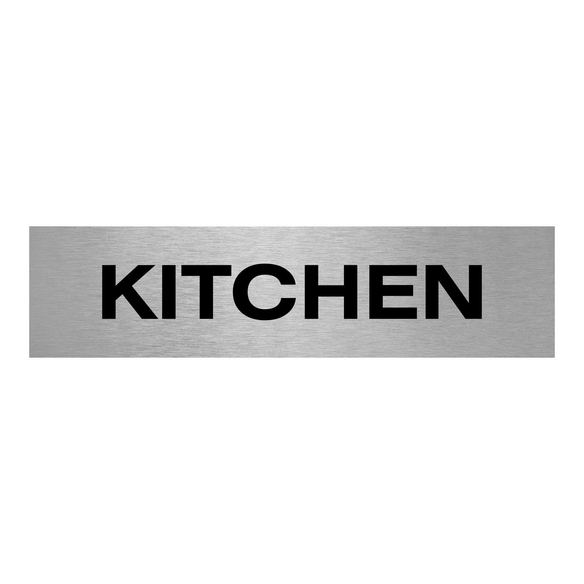 Slimline Aluminium Kitchen Sign | Viro Display UK
