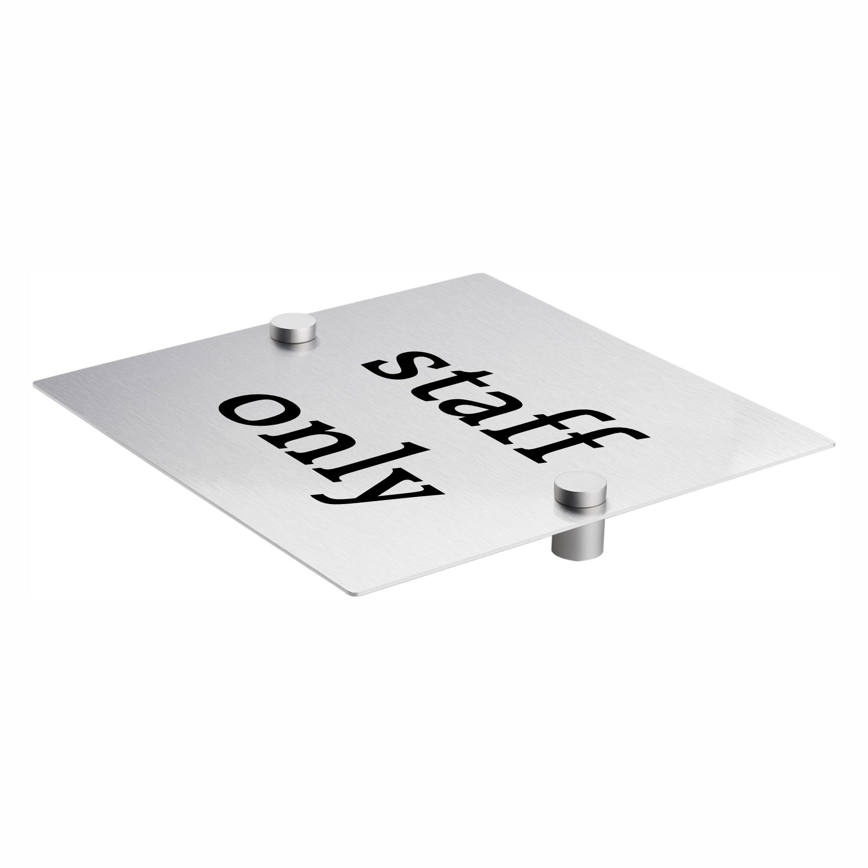 Viro Standoff Aluminium Sign | Viro Display UK